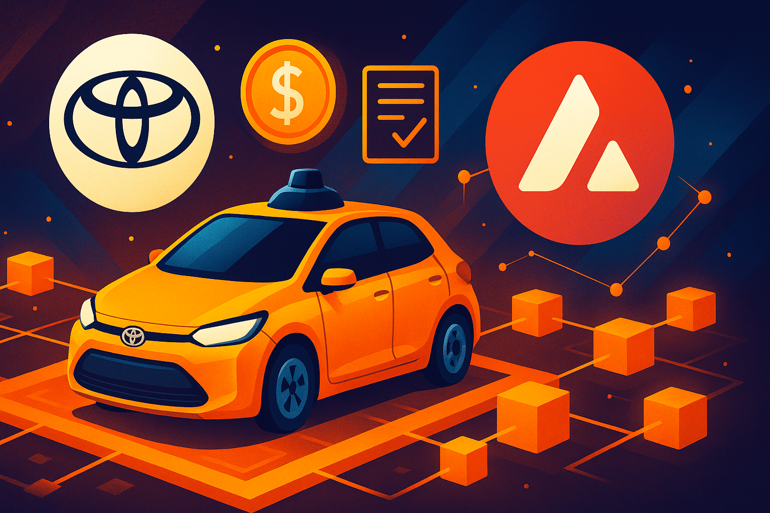 Blockchain für die Straße: Toyota entwickelt Infrastruktur für autonome ...