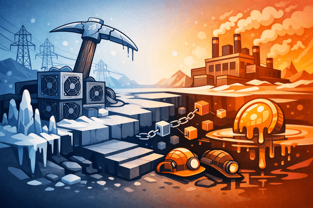 Bitcoin-Mining-Schwierigkeit sinkt um 11 % in historischer Anpassung