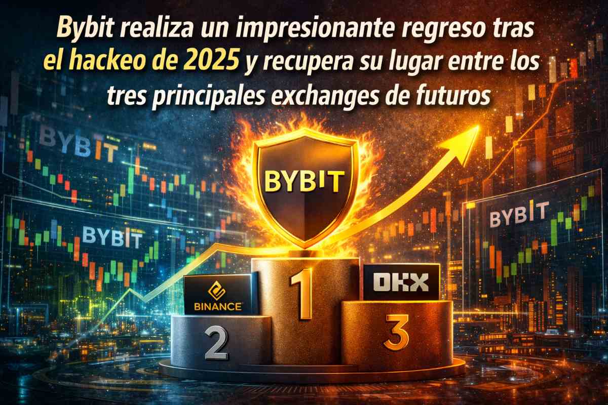 Bybit resurge: Top 3 mundial tras el hackeo de 2025