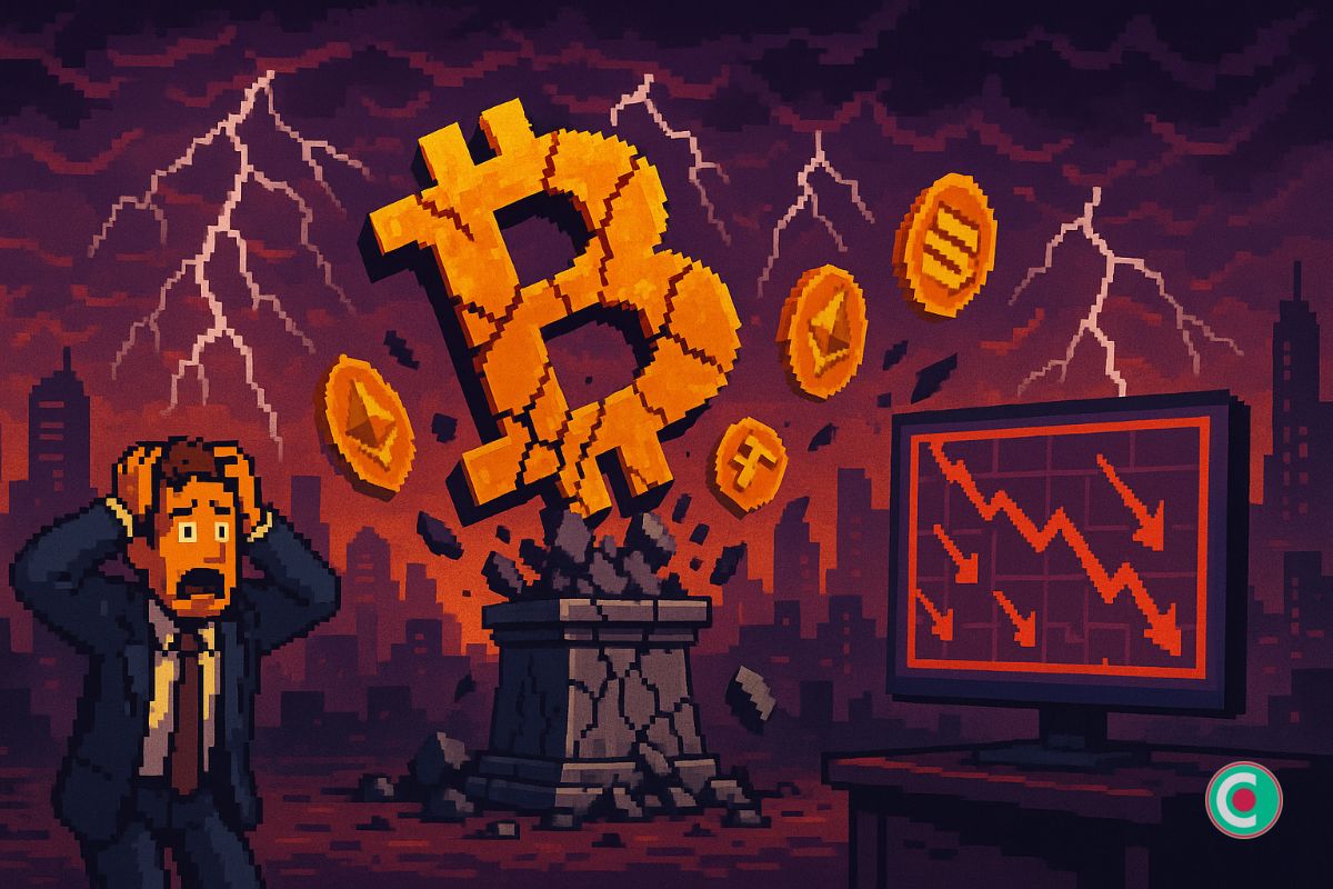 Bitcoin chute : Pourquoi le marché crypto s’effondre aujourd’hui