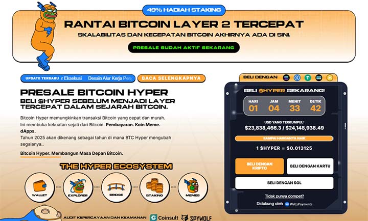 Kripto Terbaik untuk Dibeli Sekarang: HYPER dan MAXI