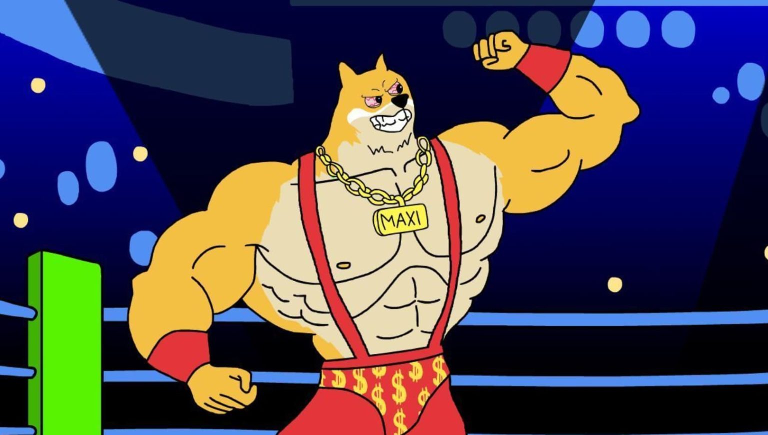 PEPE 2026 prognoza: angažman Maxi Doge meme trenda