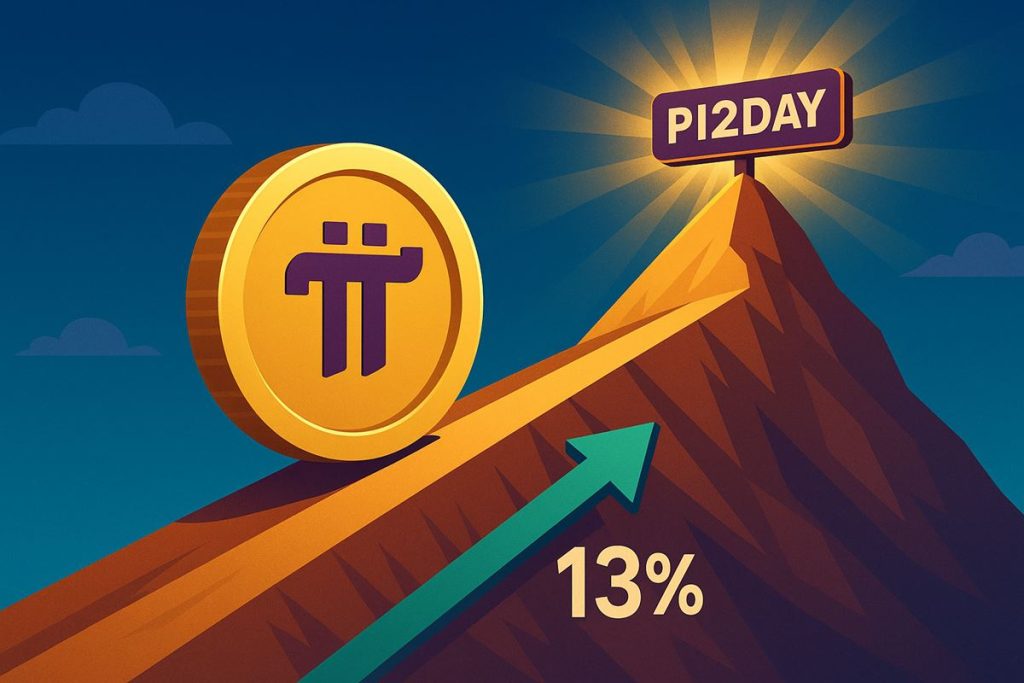 Pi Network ฟื้นตัว 13% ก่อนวัน Pi2Day นักลงทุนลุ้นระทึก