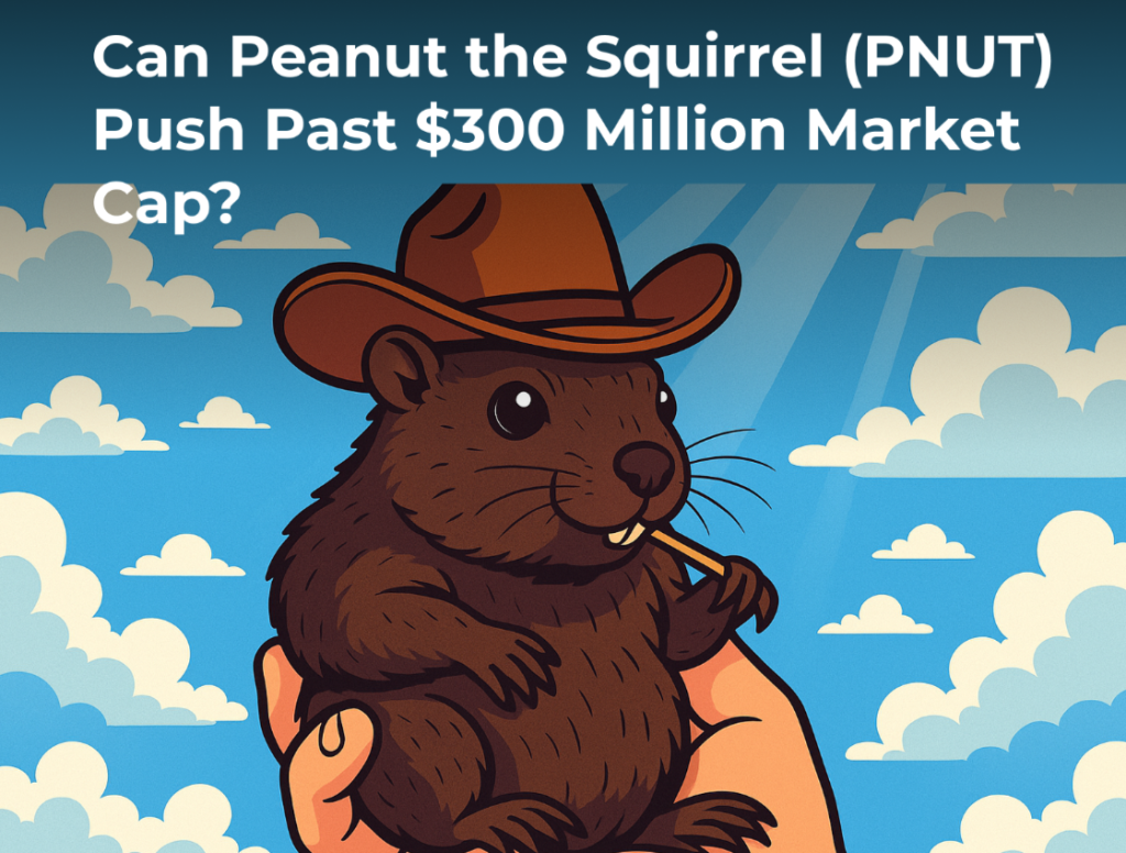 Best Meme Coins: Peanut the Squirrel Gains 32.4% in 7 Days as it Nears $300M