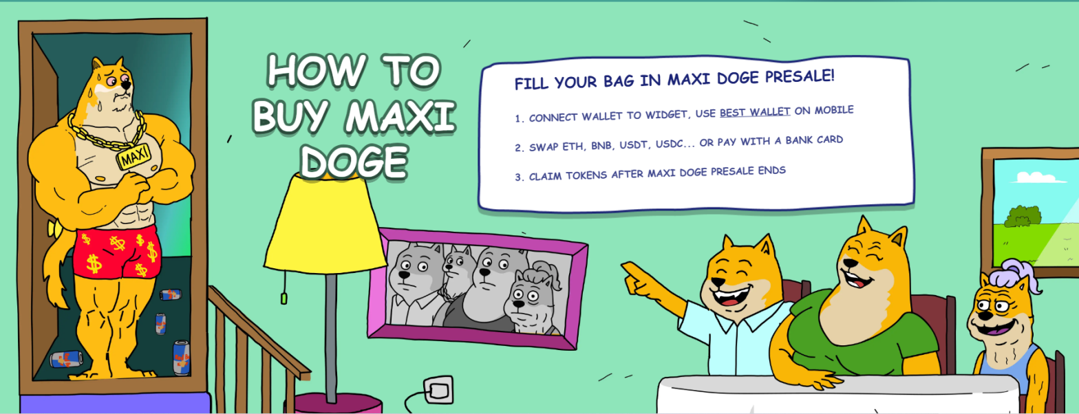 How to Buy Maxi Doge in 2025 | $MAXI Token Presale