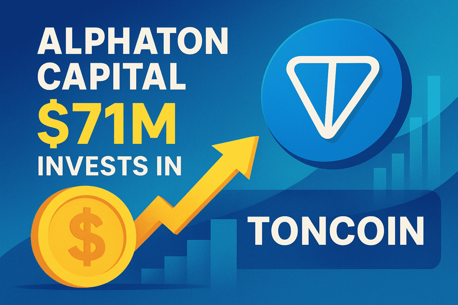 Telegram’s Toncoin Gets Major Boost as Alphaton Invests $71 Million