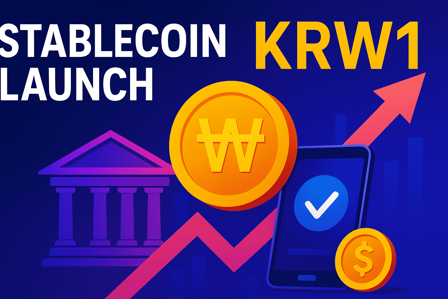Stablecoin Race in South Korea Heats Up as BDACS Tests Won-Pegged KRW1