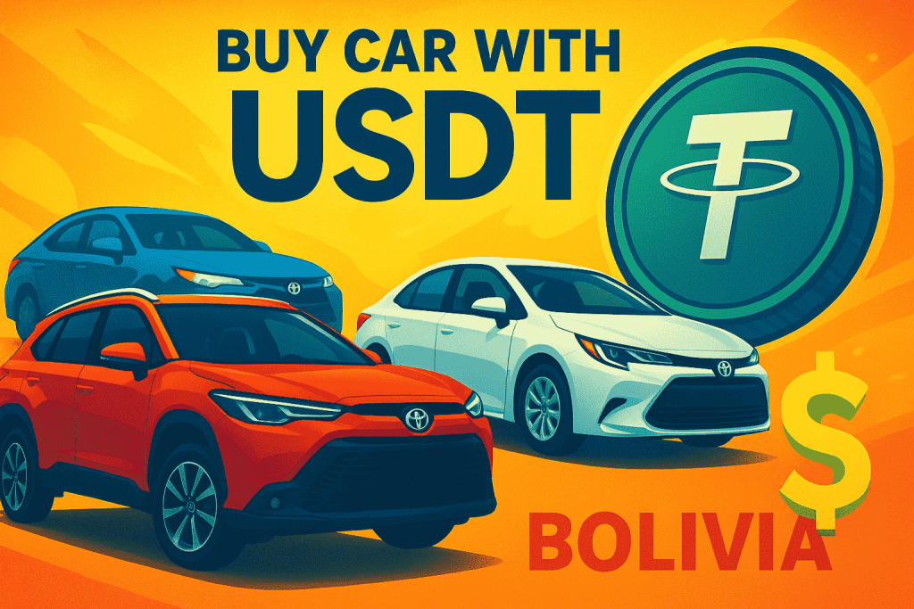 Toyota, BYD, and Yamaha Now Accept Tether (USDT) Payments in Bolivia