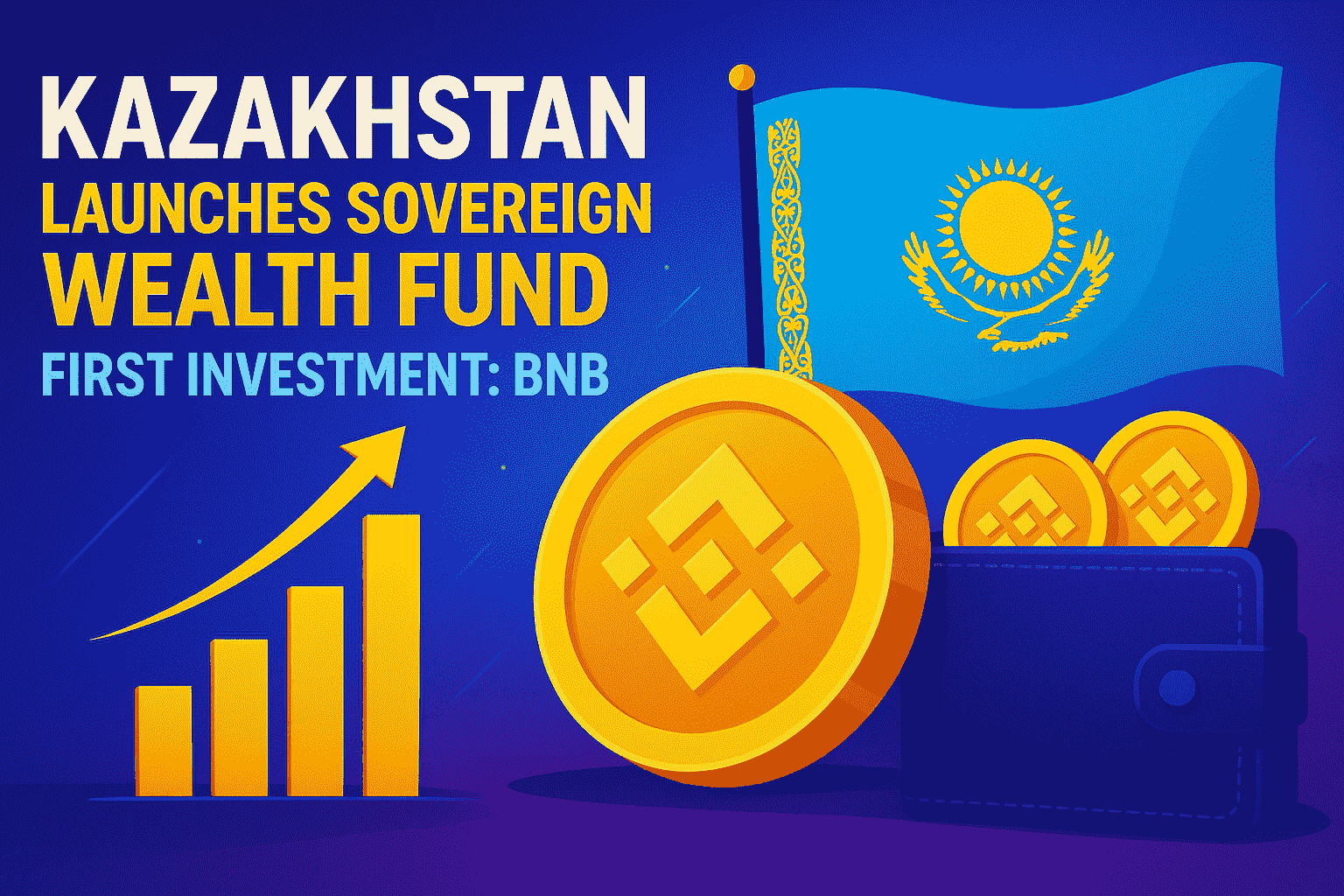 Kazakhstan Launches Crypto Sovereign Wealth Fund, Makes First Bet on BNB