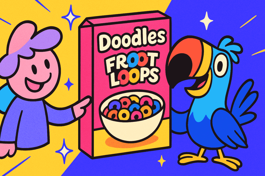 Ethereum NFT Project Doodles Partners With Kellogg’s Froot Loops in Limited-Edition Drop