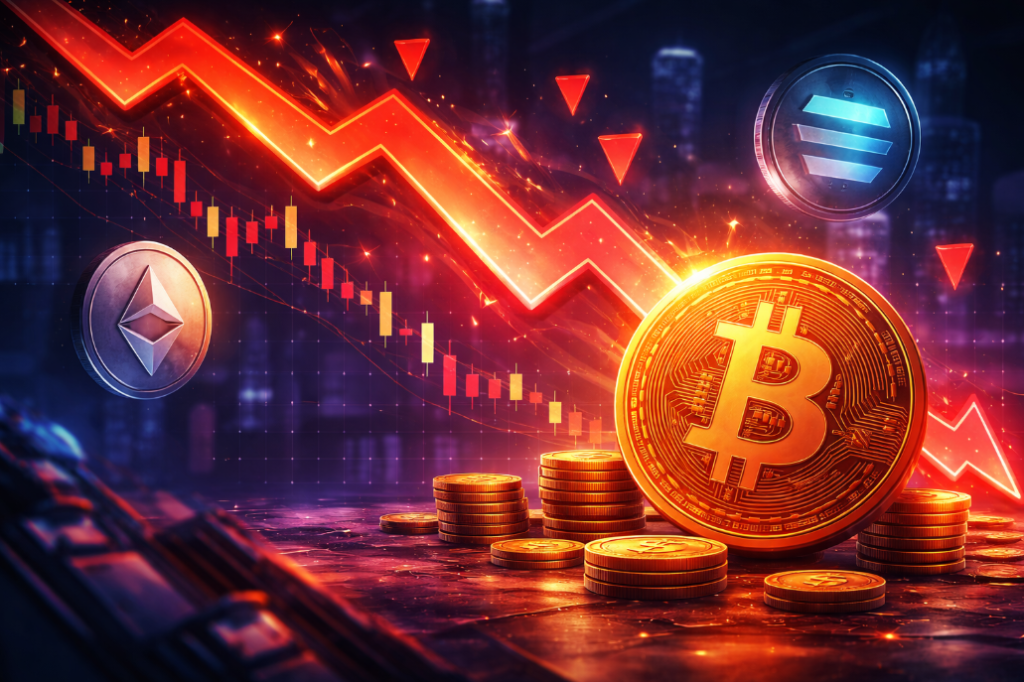 Why Is Crypto Down Today? $1.1B ETF Outflows Hit BTC